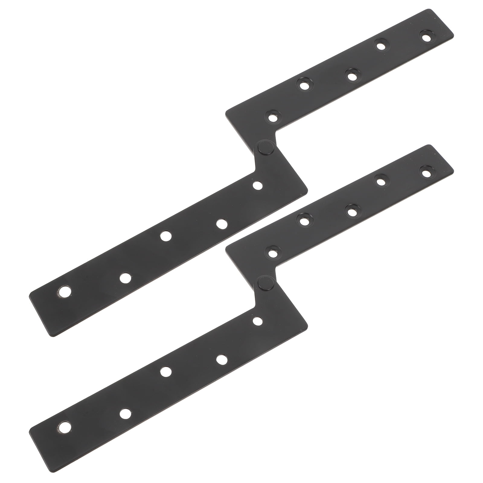 2 Pcs Electric Vehicle Lock Plate Rotate Hidden Hinge - Walmart.com