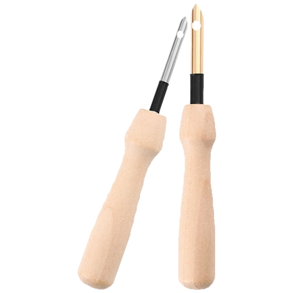 2 Pcs Embroidery Embroidery Needles Embroidery Tools Practical Punch ...