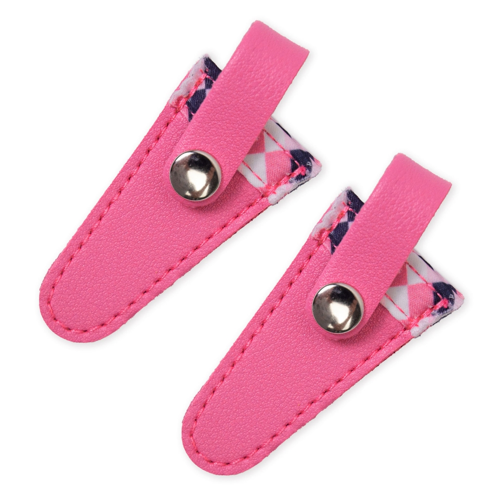 2 Pcs Embroidery Scissors Sheath PU Scissors Protective Cover Trimming ...