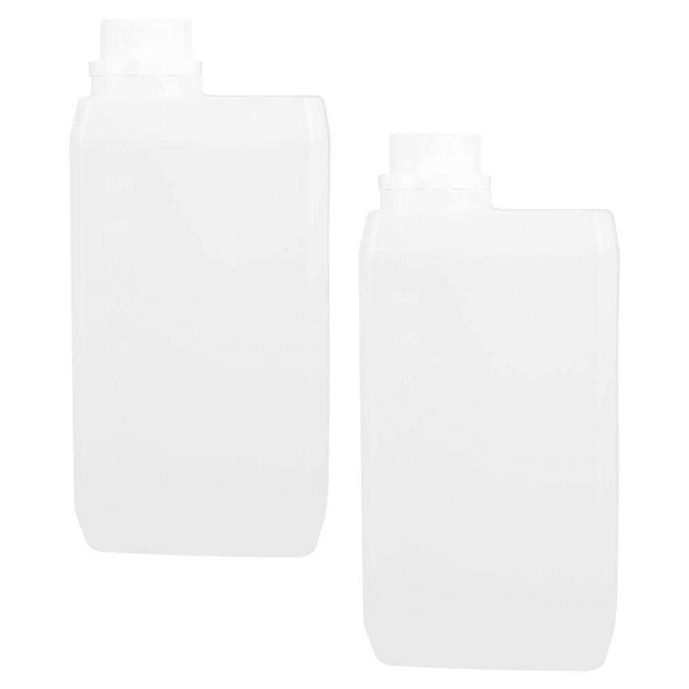 2 Pcs Empty Bottle Jug Storage Containers Large Squeeze Syrup Oils ...