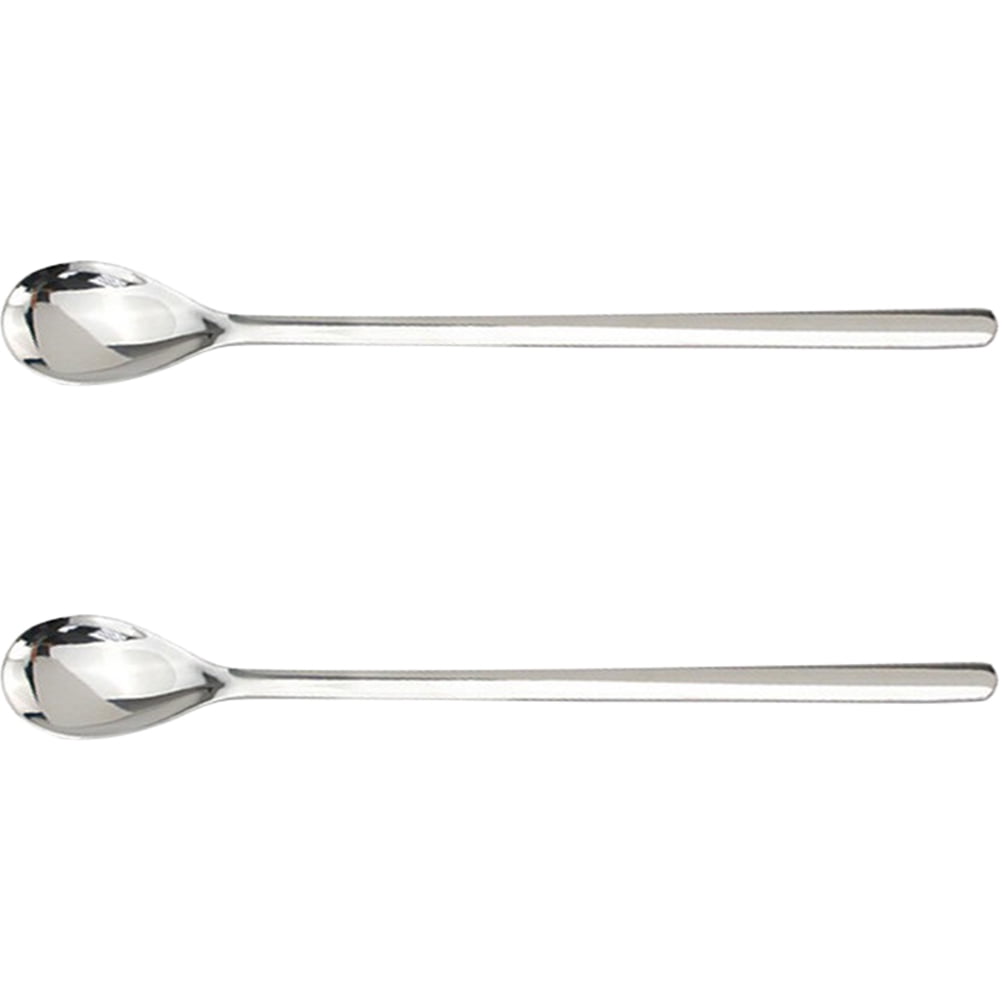 2 Pcs Espresso Coffee Stirrer Stainless Steel Spoon Tasting - Walmart.com