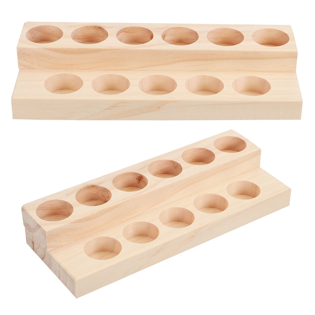 2 Pcs Essential Oil Storage Rack Display Shelf Storage Shelf Bottle ...