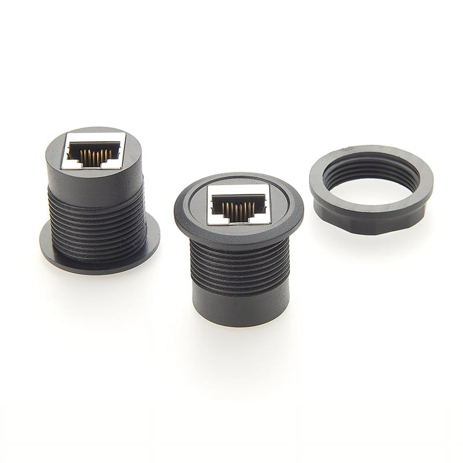 2 Pcs Ethernet Coupler Female to Female,1000Mbps RJ45 Inline Coupler ...