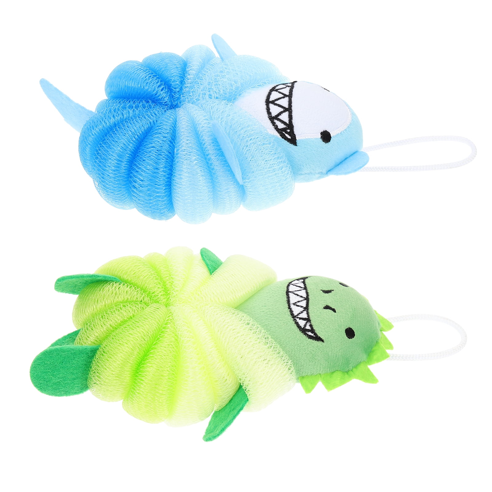 2 Pcs Exfoliate Baby Loofah Body Exfoliating Sponge Child Baby 18X11CM ...