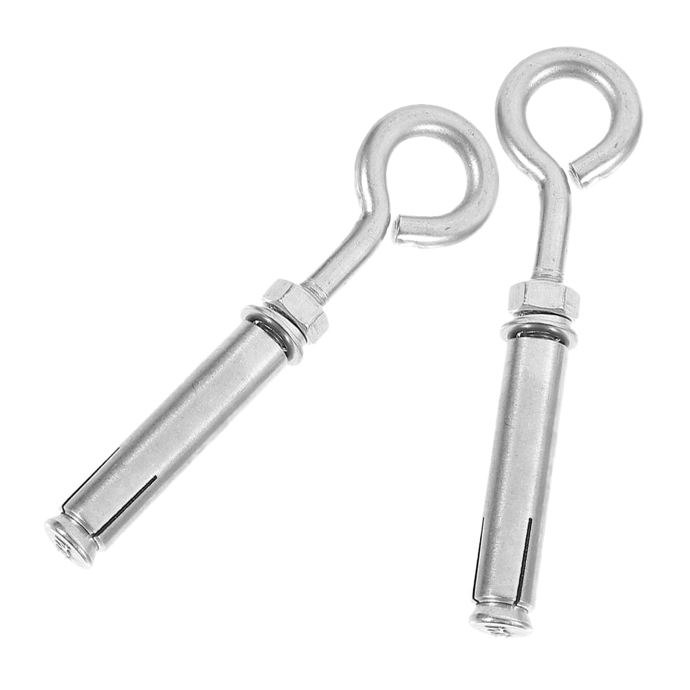 2 Pcs Expansion Screw Bolts Concrete Wall Screws Expansion Anchors ...