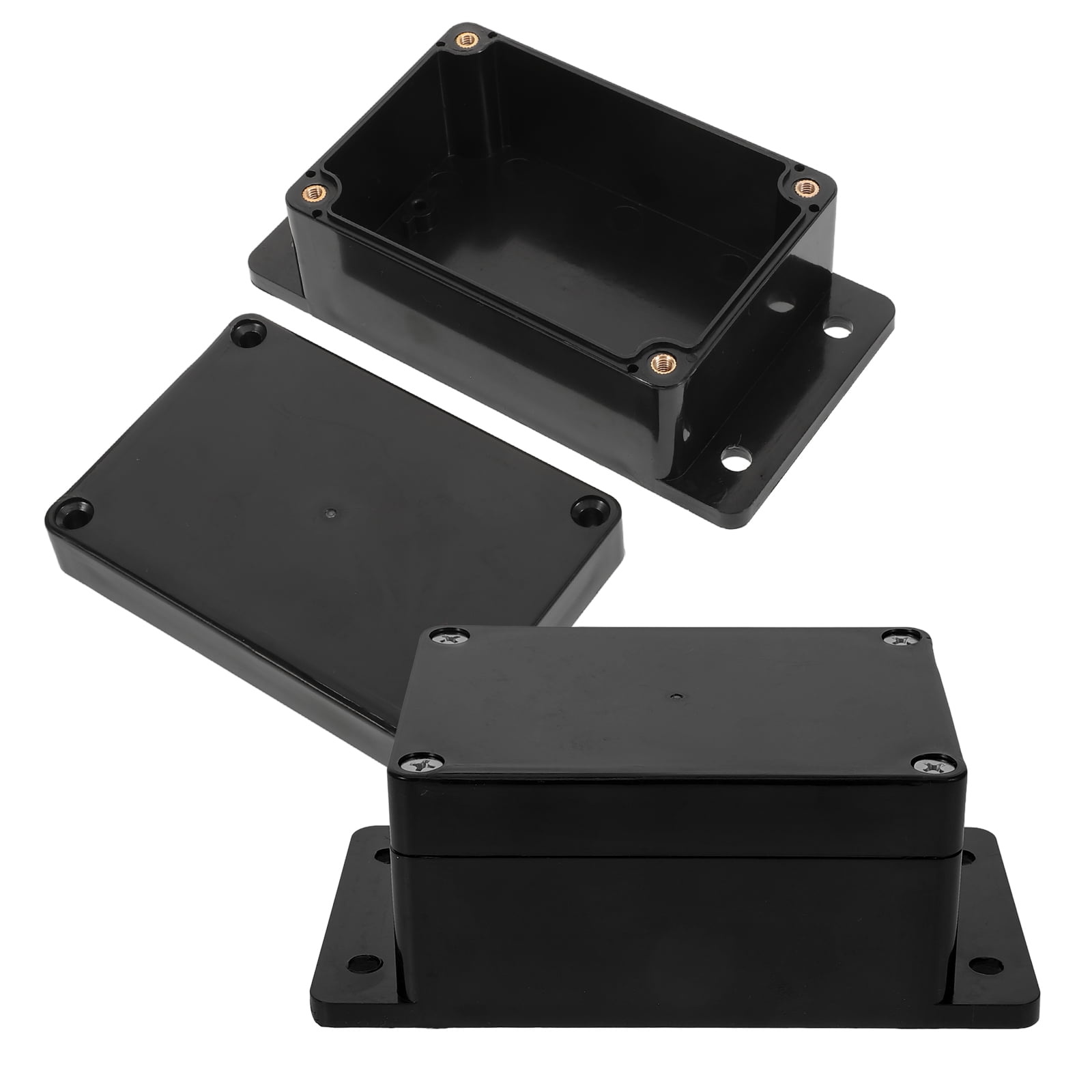 2 Pcs Extension Cord Outdoor Waterproof Box Cover Junction Wire Plug ...