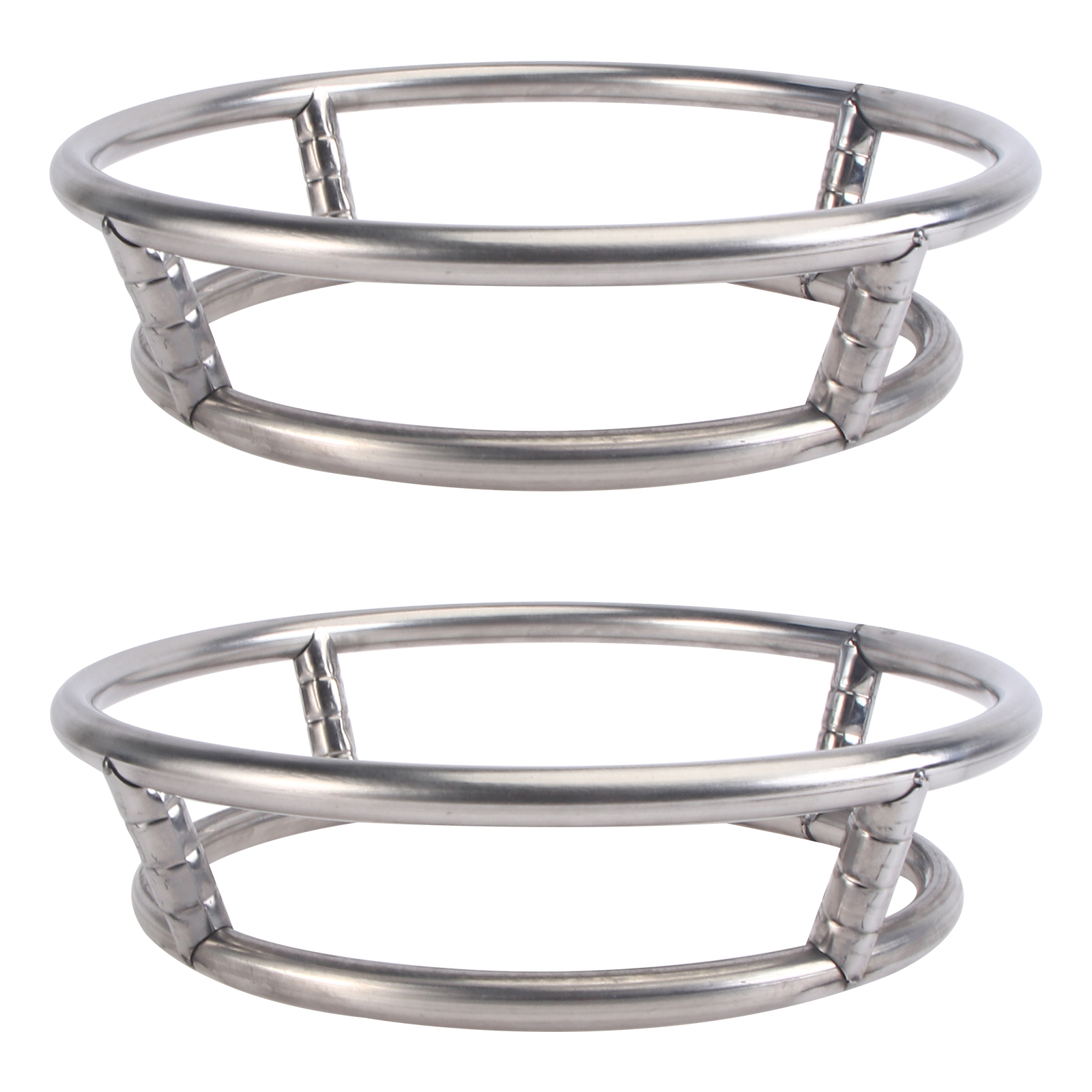 2 Pcs Extra Large Wok Ring Steamers for Food Rack Pot Holder - Walmart.com