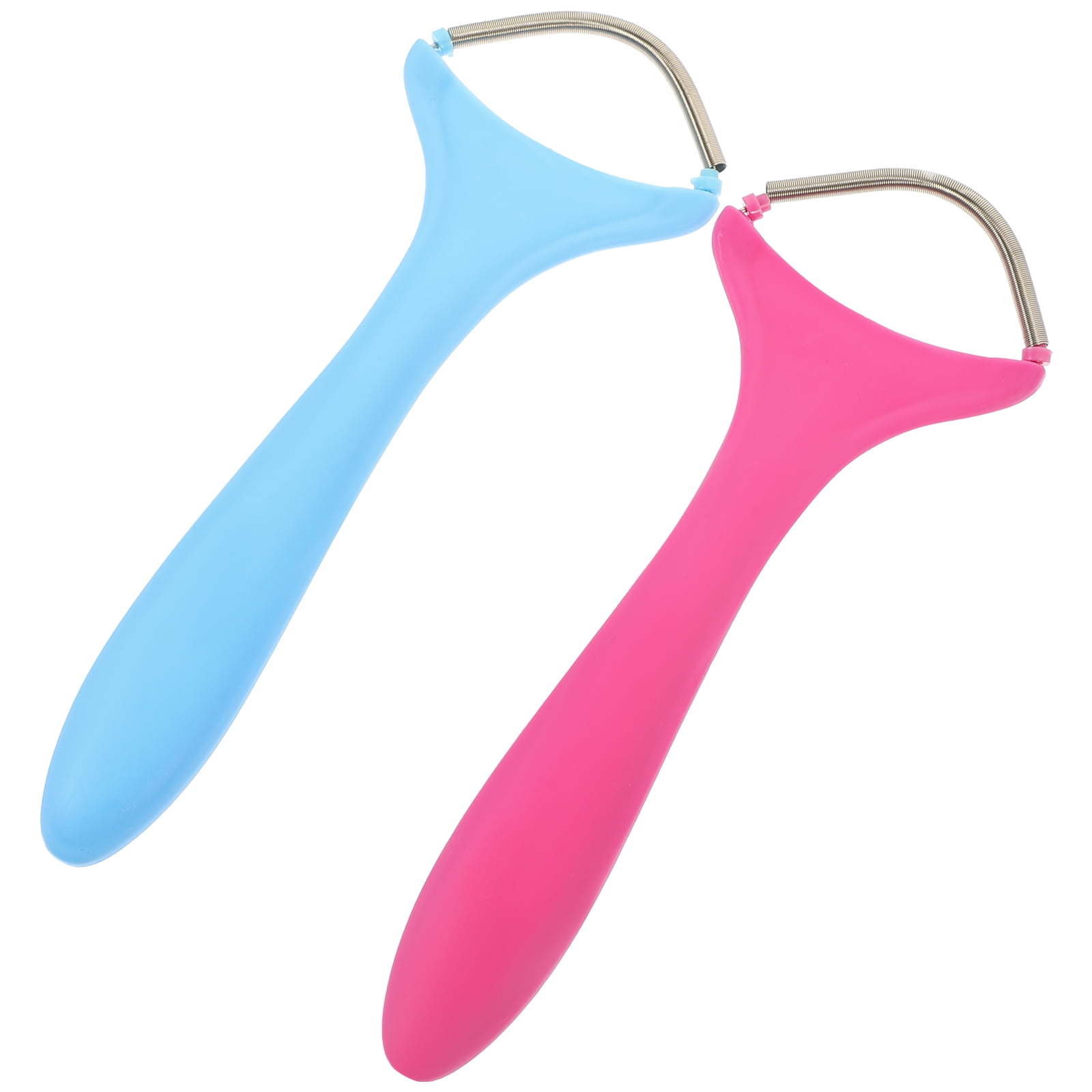2 Pcs Eyebrow Device Facial Hair Remover Removal Spring Clipper ...