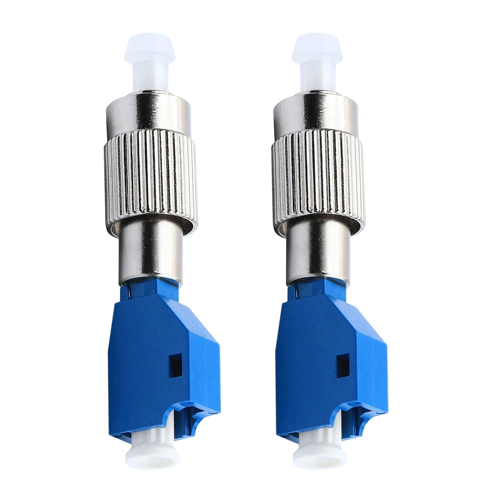 2 Pcs Fiber Optic Adapters FC Male to LC Female Hybrid Converter ...