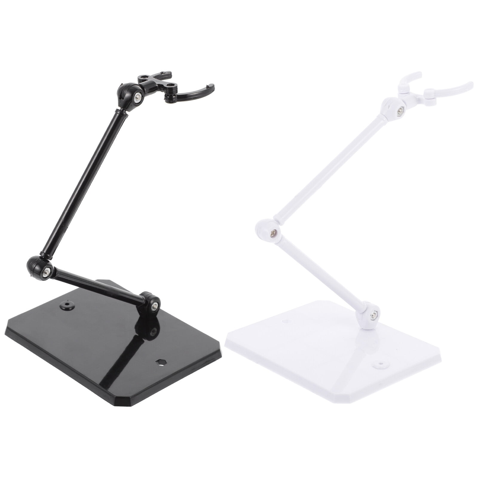 2 Pcs Figurine Doll Model Toy Display Stand Action Figure Holder