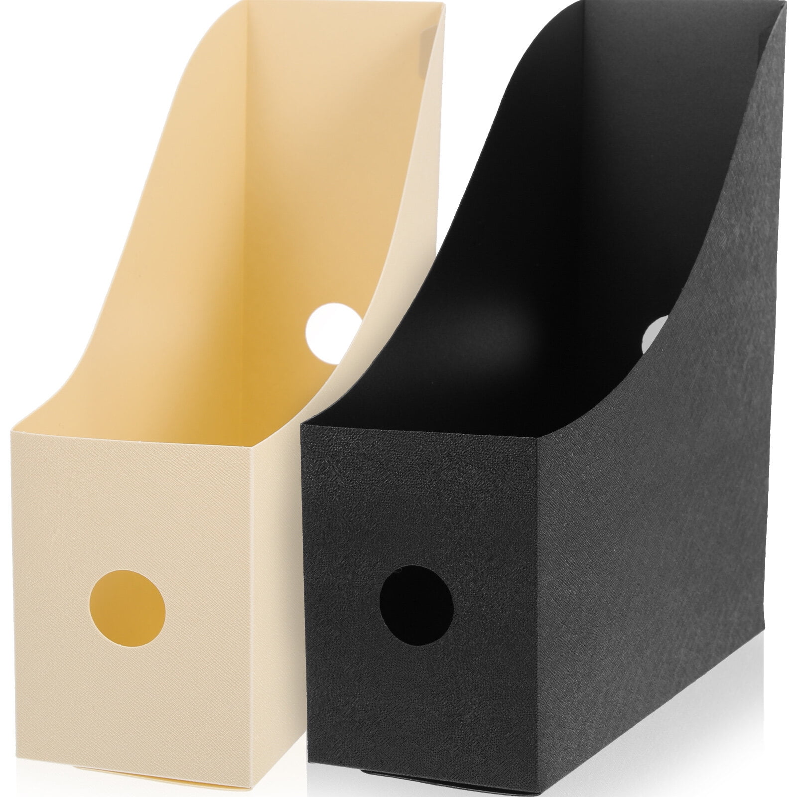 2 Pcs File Storage Box Books Magazine Stand Bins for Classroom Library ...