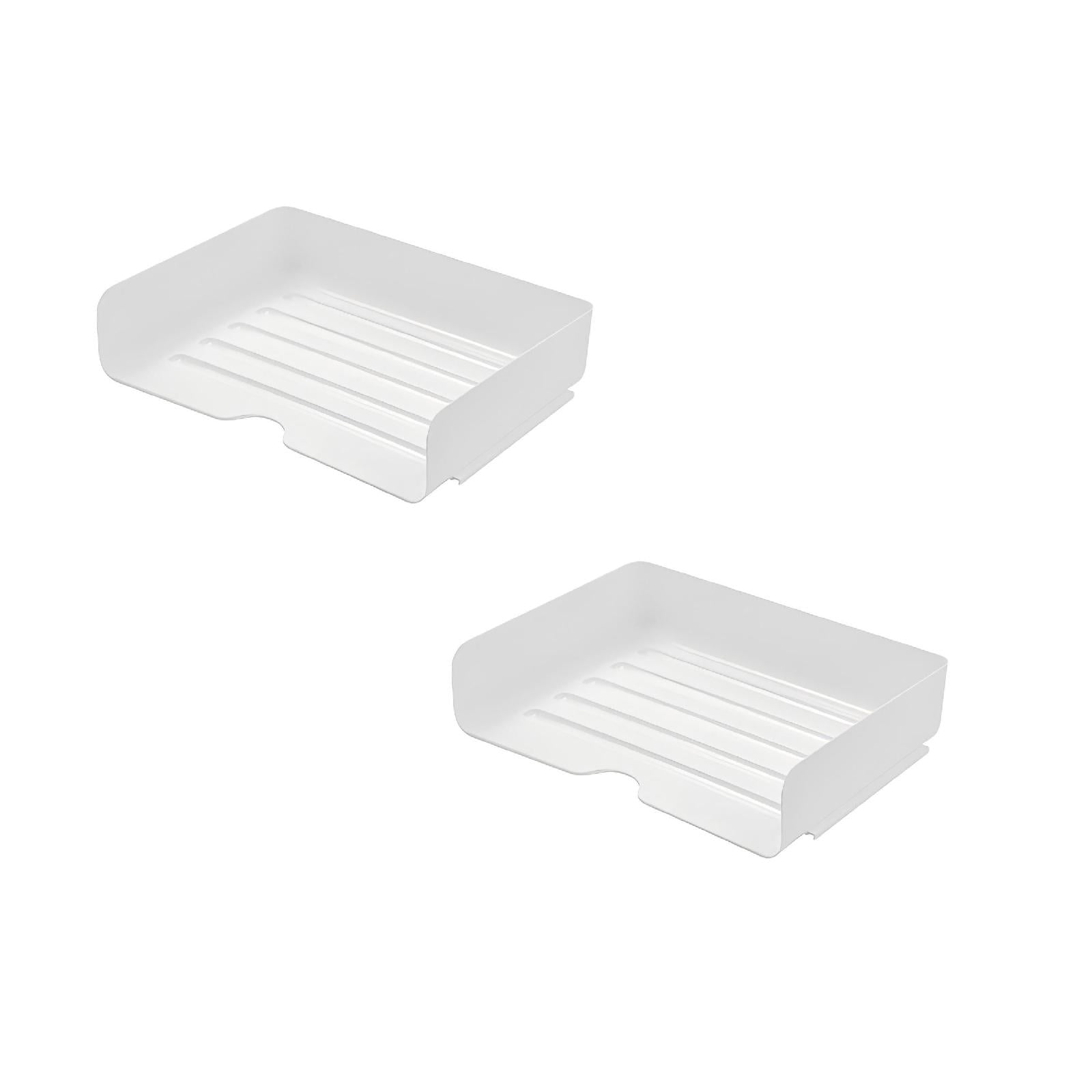2 Pcs File Storage Tray, Desktop Organizer, Papers Rack Book Shelf ...