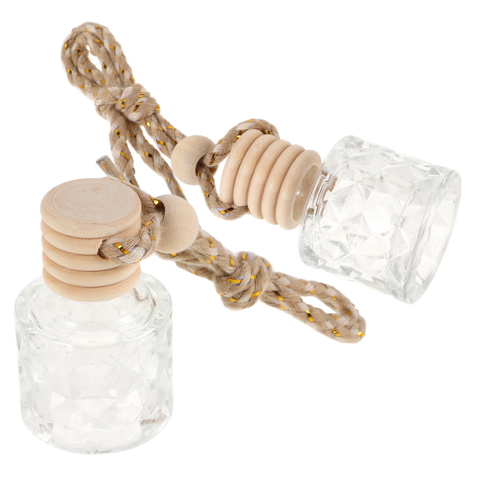 2 Pcs Fill Air Freshener Car Perfume Bottle Diffuser Bottles Vehicle ...