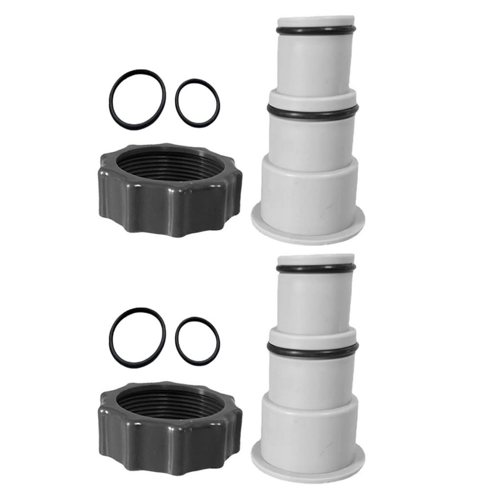 2 Pcs Filter Pump Adapter Hose Pool Pump Adapter for Replacement Pool ...