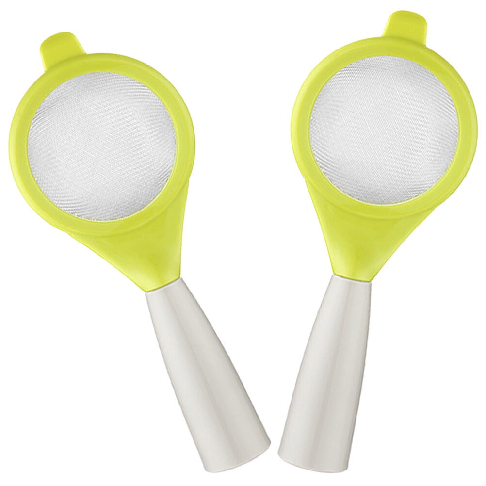 2 Pcs Filter Screen Food Soy Milk Mesh Strainer Yogurt Set Kitchen ...