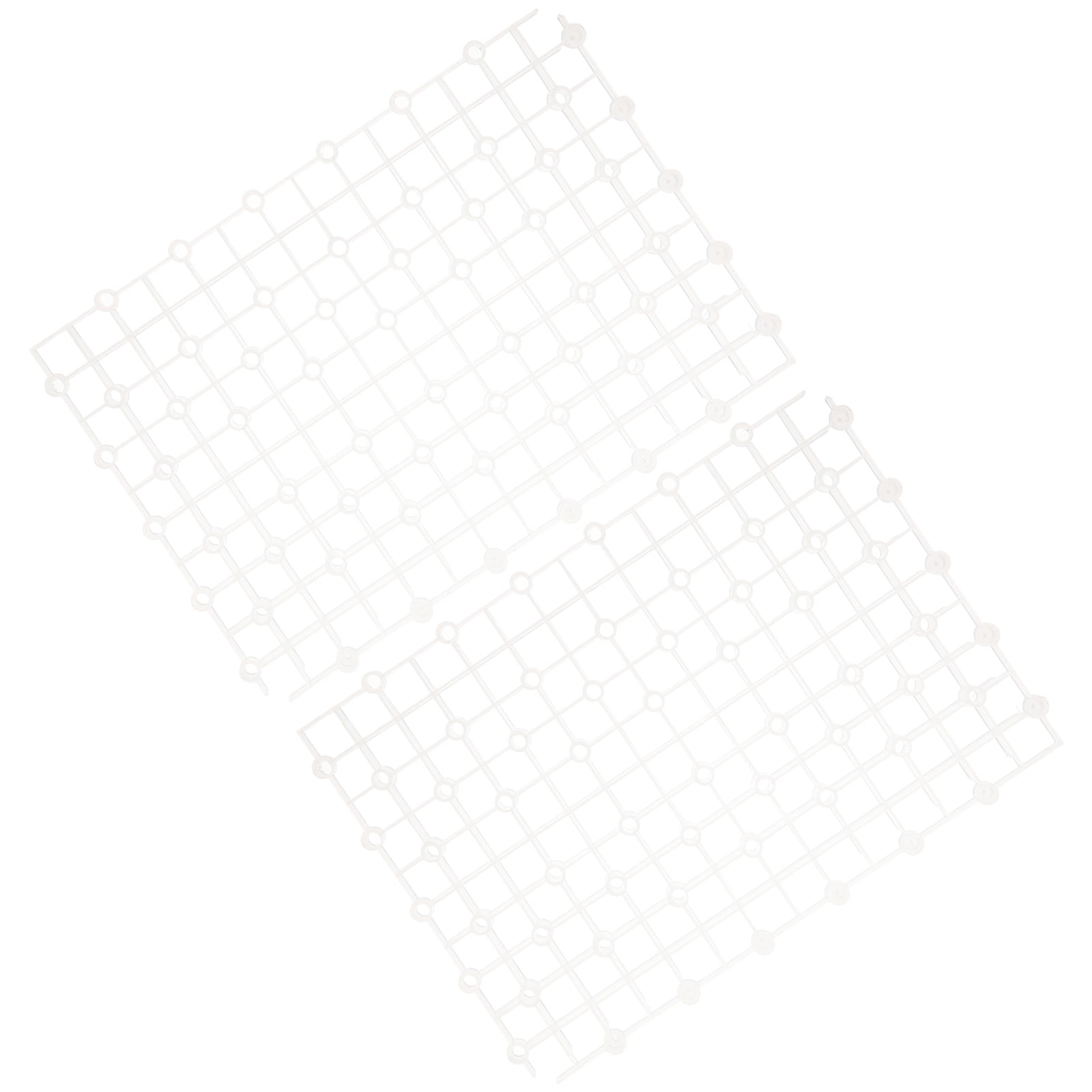 2 Pcs Filters Strainer Egg Crate Grid Divider Convenient Aquarium ...