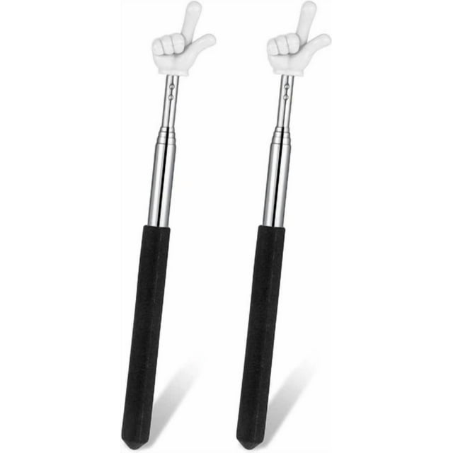 2 Pcs Finger Pointer Stick, Telescopic Presentation Stick Mini ...