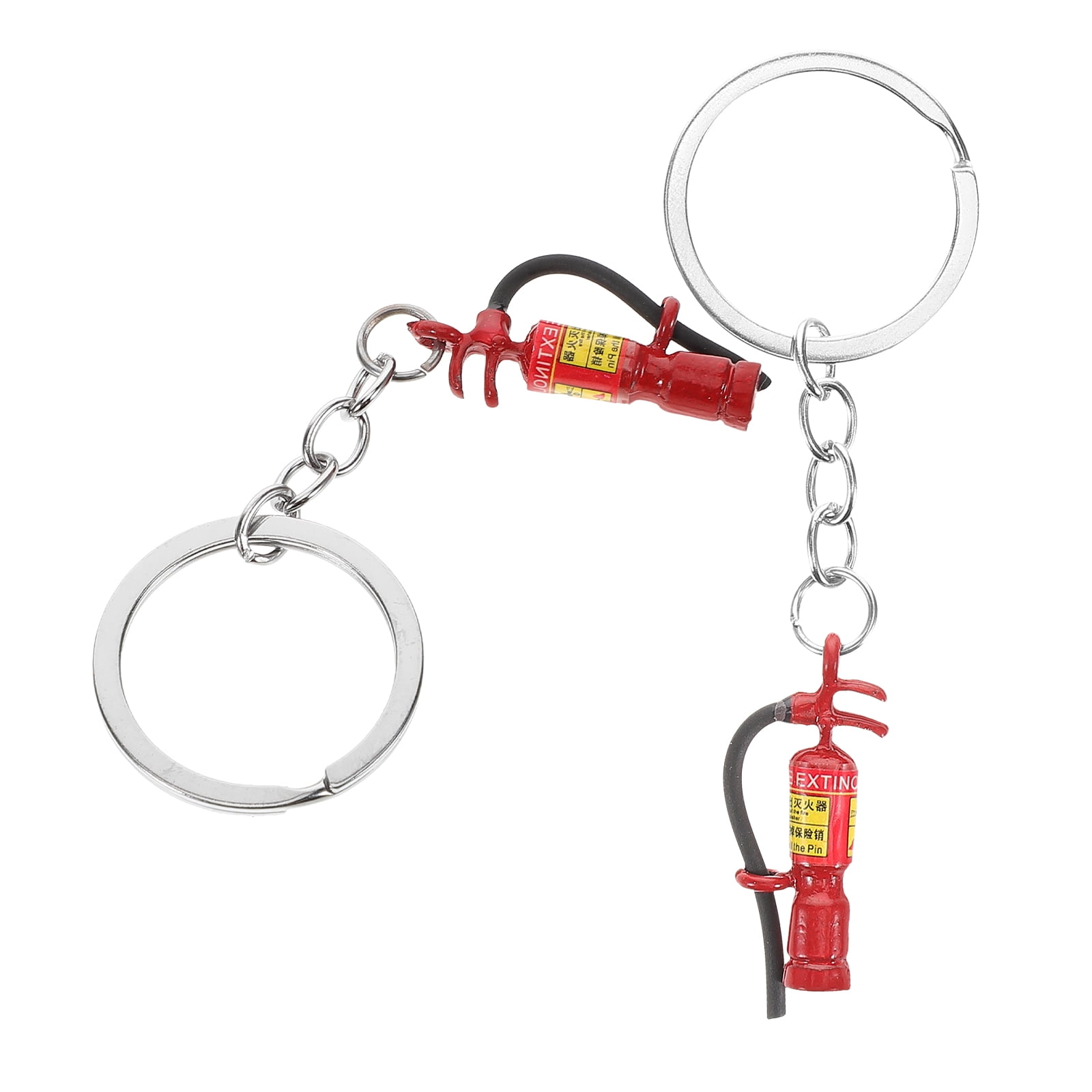 2 Pcs Fire Key Rings Presents for Fireman Seals Firefighter Gift Father ...