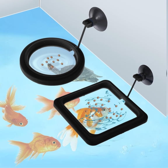 Fish Feeding Dish Feeding Aquarium Feeder Cup Aquarium Feeding Cup ...