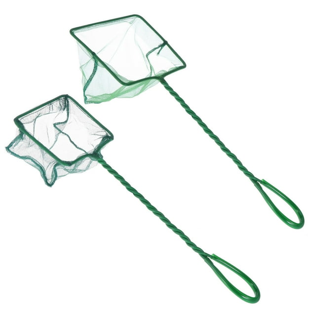 2 Pcs Fishnet for Aquarium Skimmer Net Water Fish Catching Net 28.6X15 ...