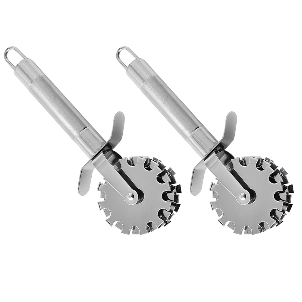 2 Pcs Five-wheel Meat Loosener Home Tools Tenderizing Rolling Steak ...