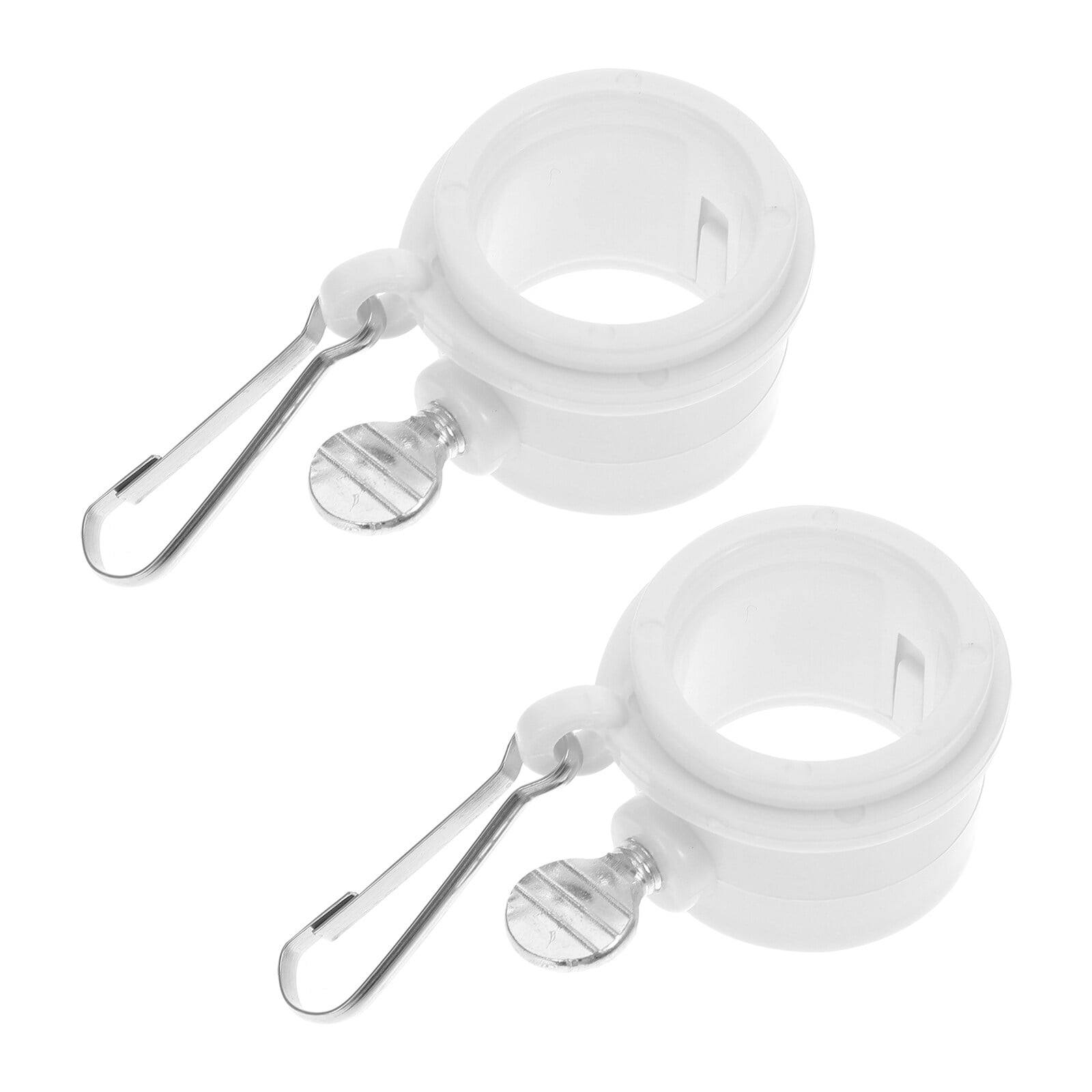 2 Pcs Flag Pole Clips Aluminum Flag Pole Flag Pole Rings Flag Pole Flag ...