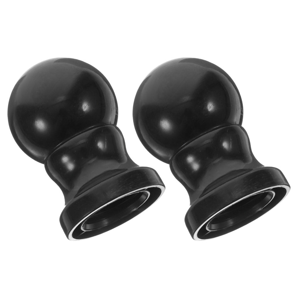 Masteelf Black ABS Flagpole Ball Tops with Rotating Design for ...