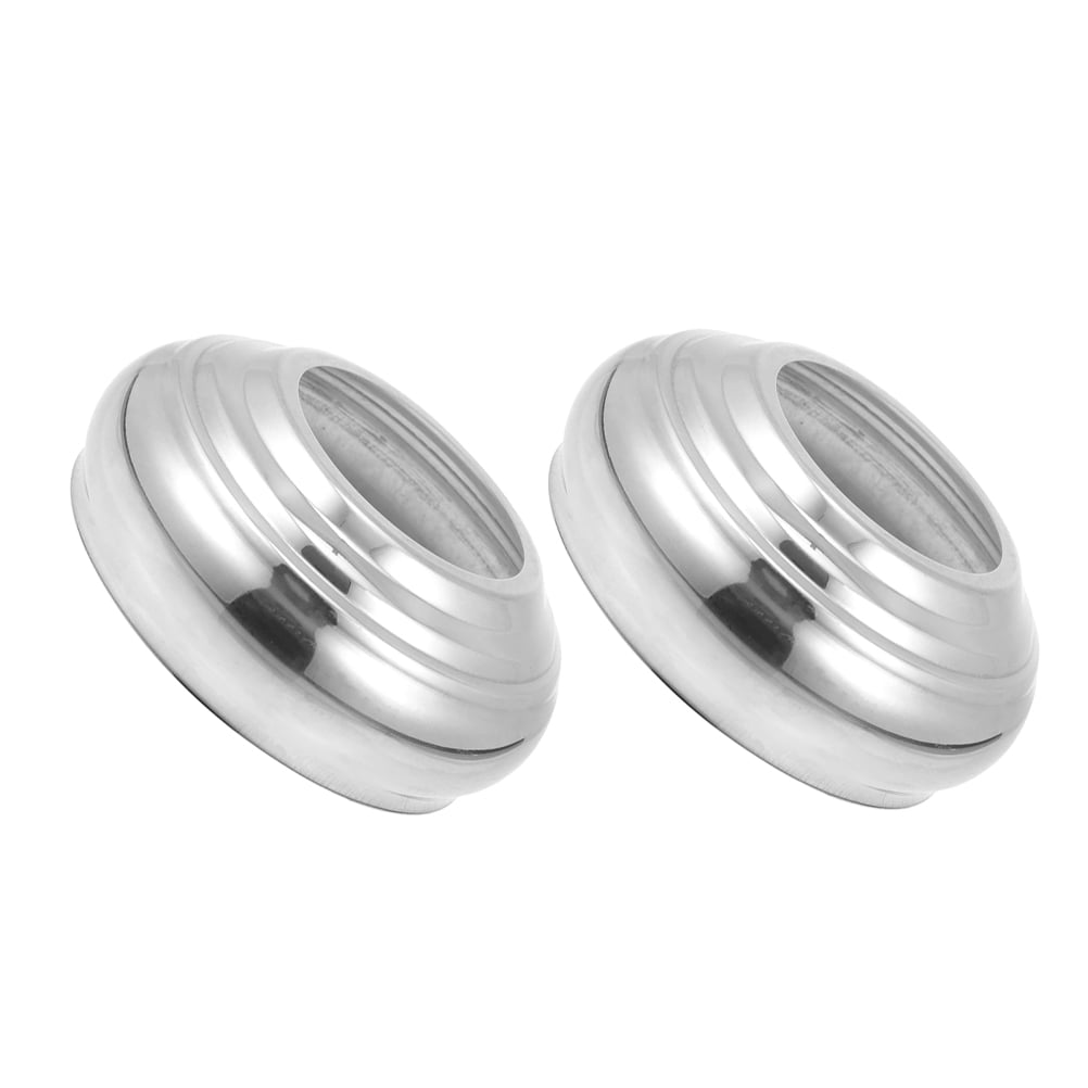 2 Pcs Flag Pole Kit Stainless Steel Ball Base Outdoor Decoration ...