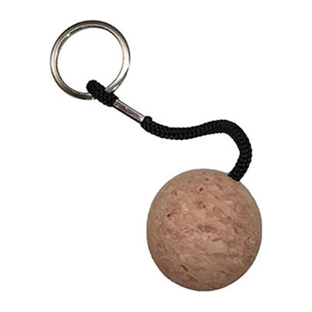 2 Pcs Floating Cork Ball Key Ring Sailing Boat Float Buoyant Rope ...