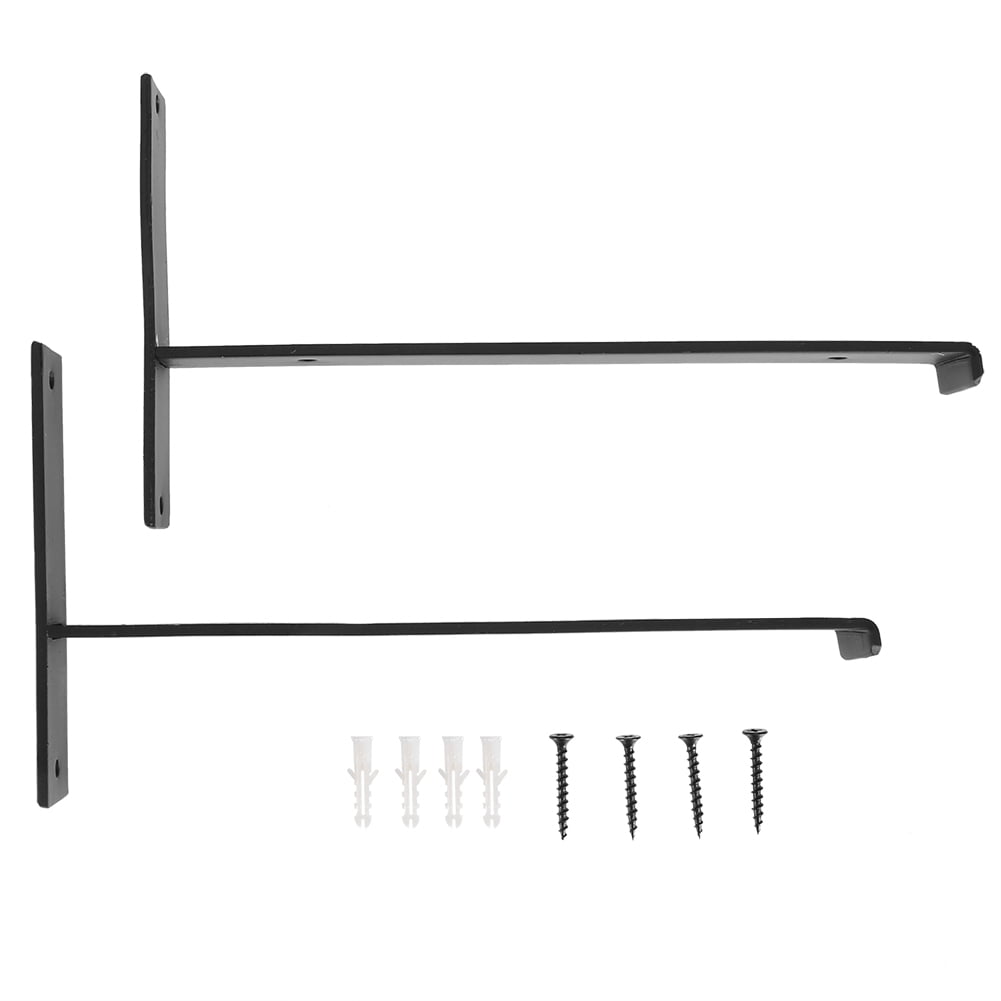 2 Pcs Floating Shelves Support Brackets Hidden Shelf Bracket Blind ...