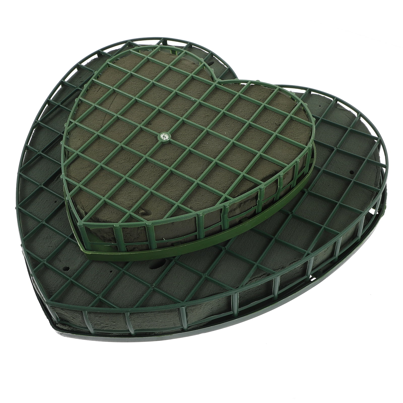 2 Pcs Flower Mud Sponge Floral Foam Shape Faux Flowers for Vase Trendy ...