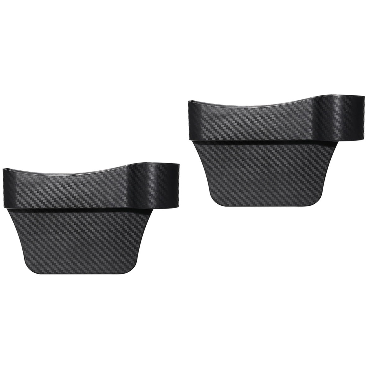 2 Pcs Foldable Car Tidy Organizer Bin Gap Storage Box - Walmart.com