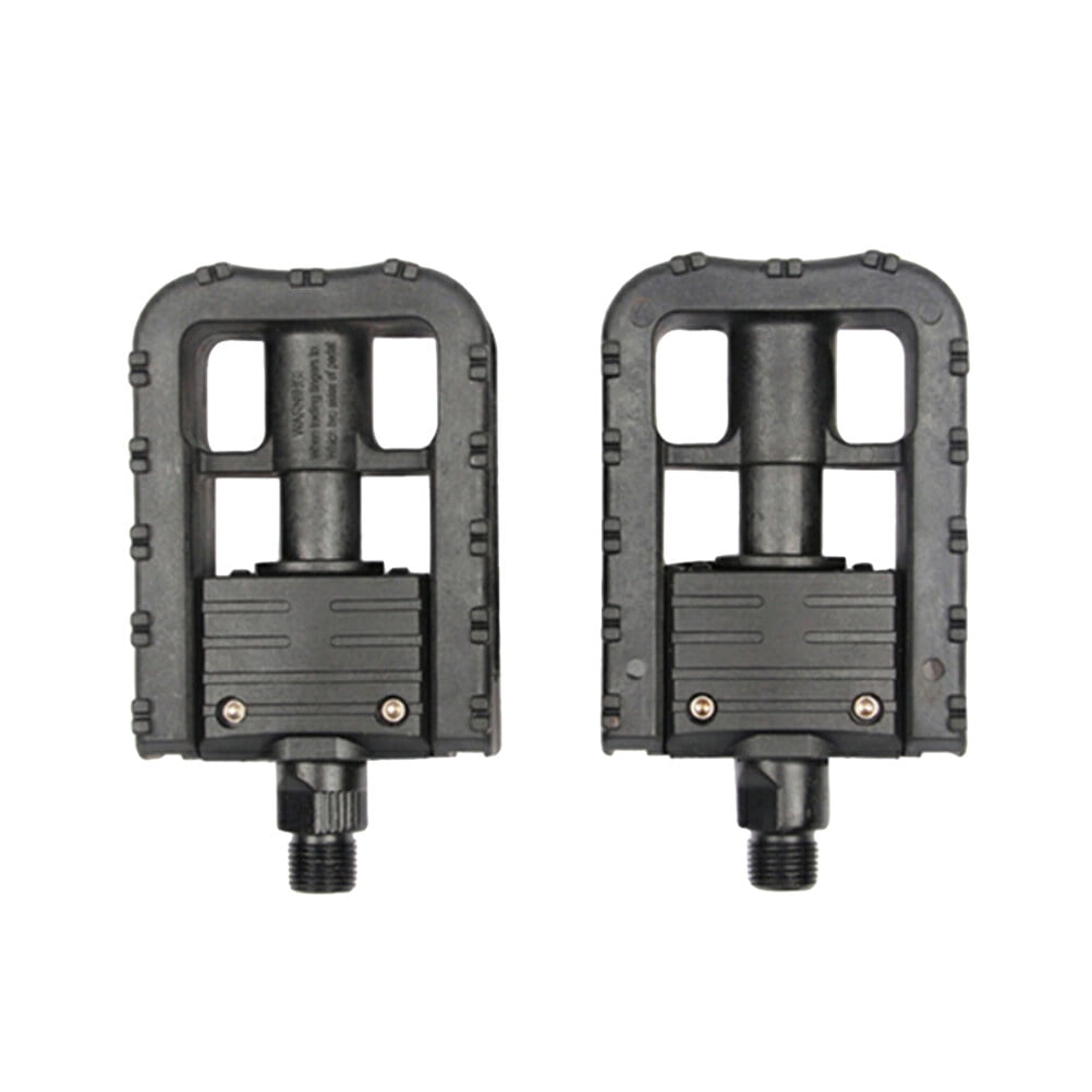 2 Pcs Foldable Pedal Universal Mountain Bike Pedal Plastic Platform ...