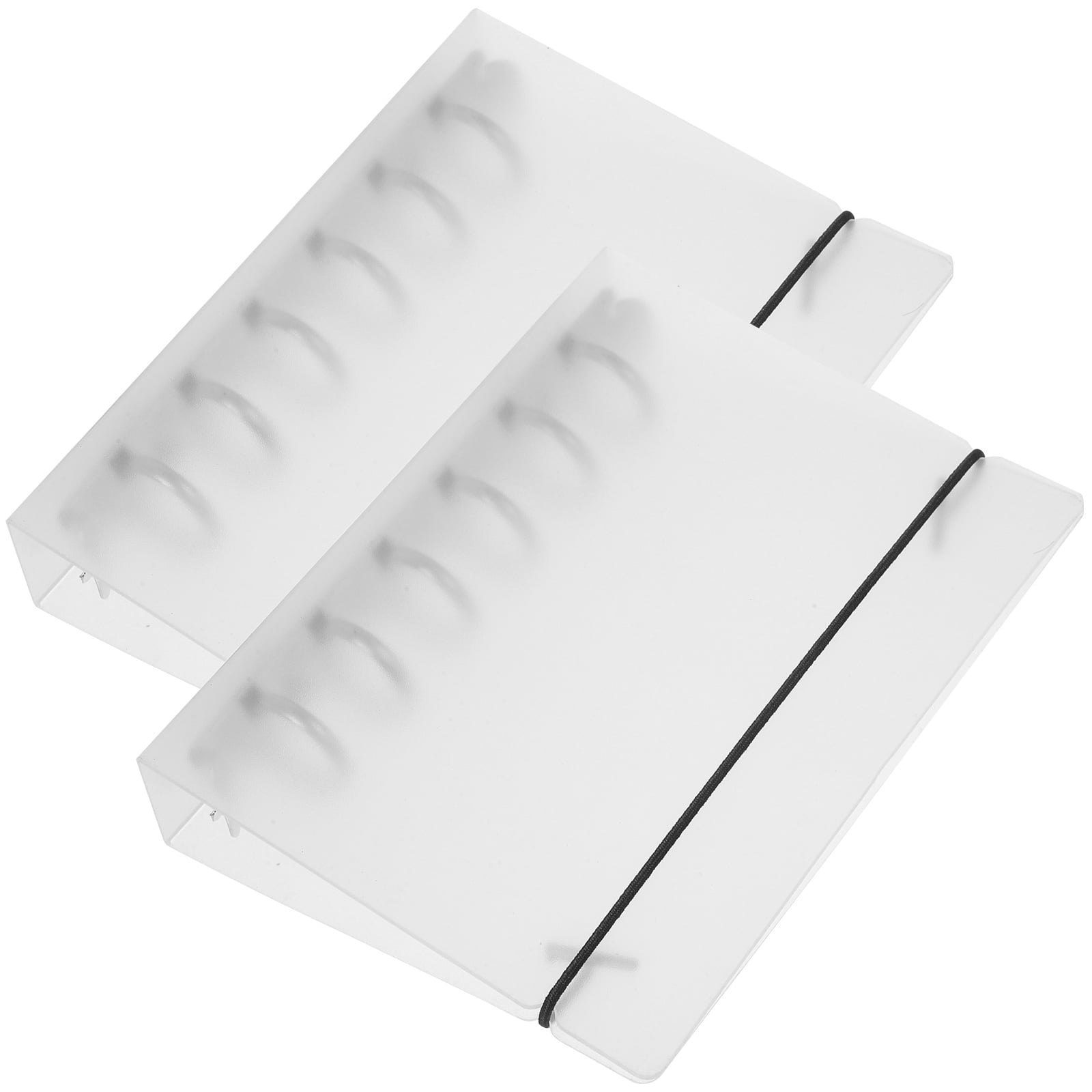 2 Pcs Folders Plastic A4 Envelopes Kawaii Binder File Organizer Folder ...