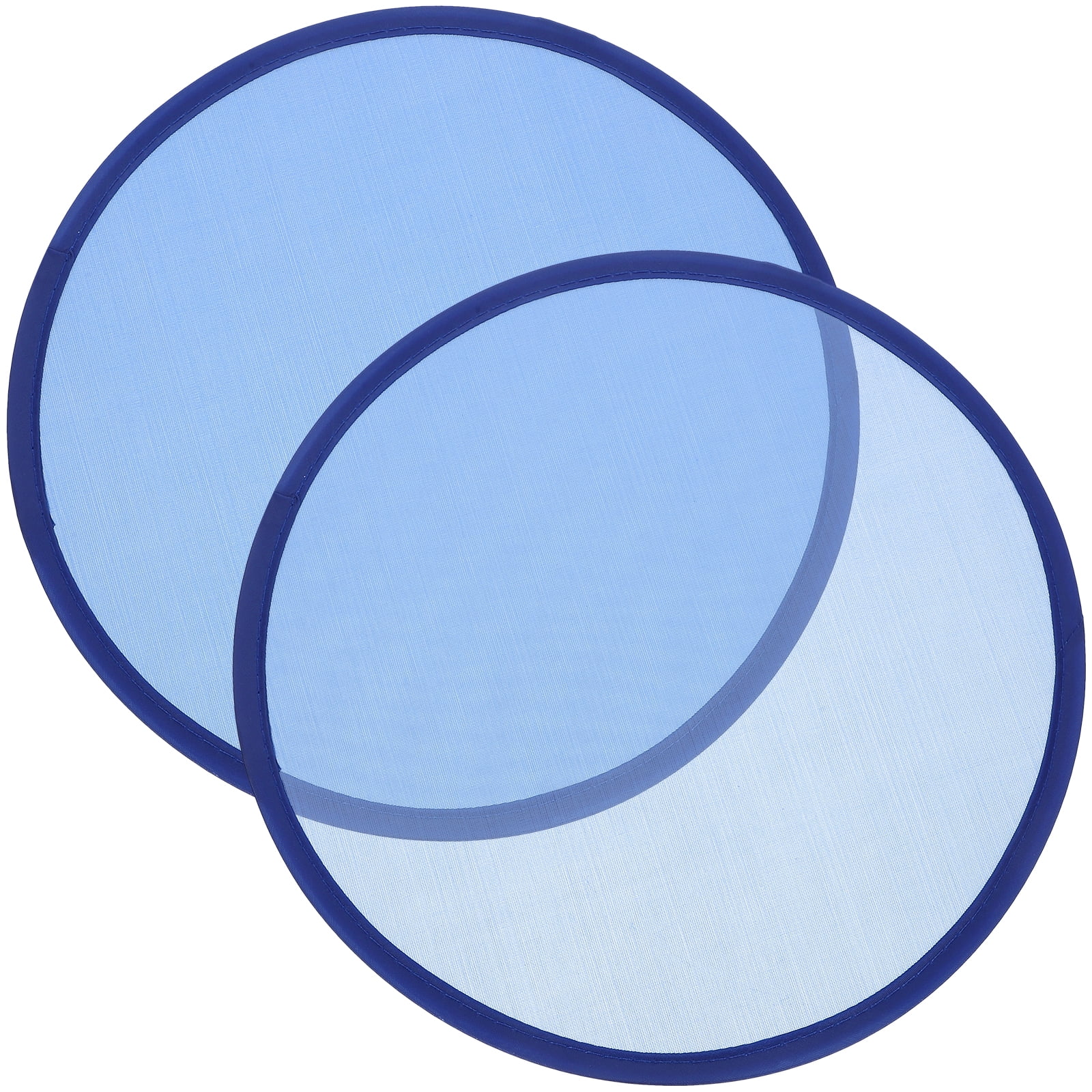 2 Pcs Folding Fan Traditional Foldable Fans Wedding Folding Round 25 ...