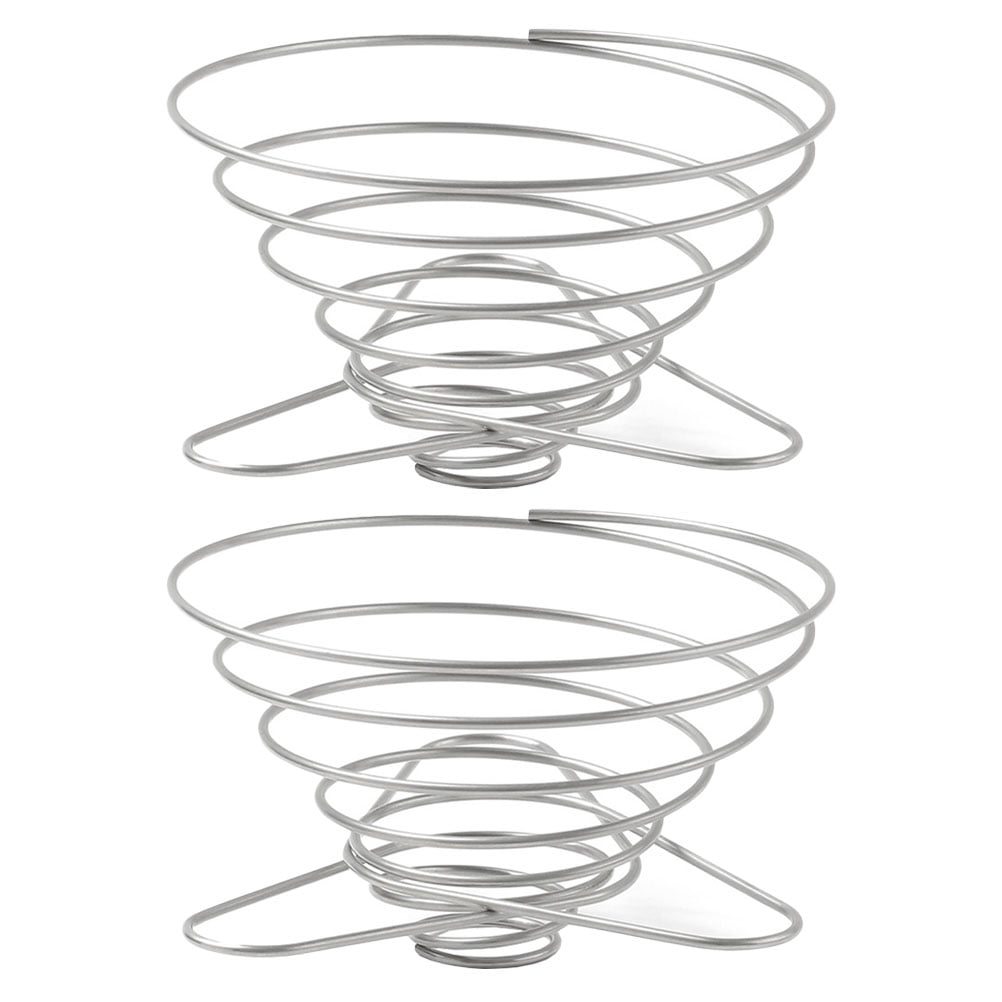 2 Pcs Folding Funnel Coffee Machine Strainer Holder Drip Cone Filter ...