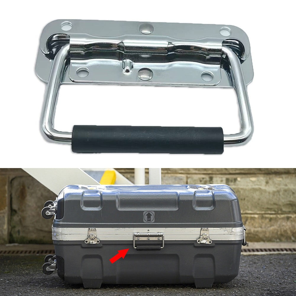 2 Pcs Folding Handle Spring Loaded Crate Handle Folding Handle With ...