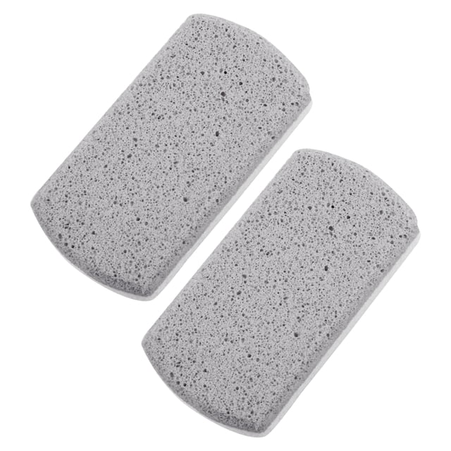 2 Pcs Foot Care Exfoliating Scrub Stone Double Sided Fine and Coarse ...