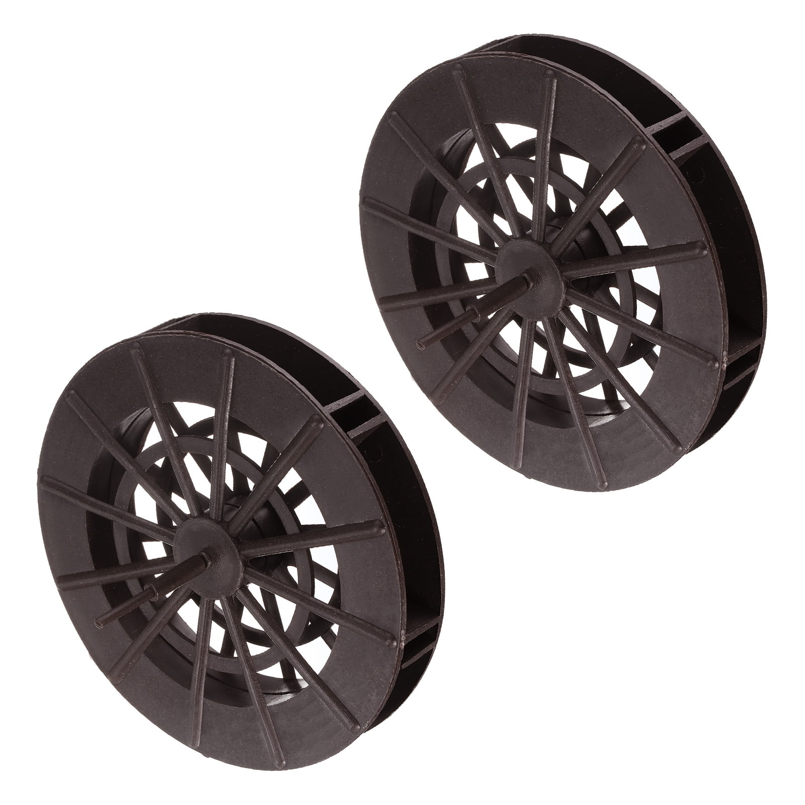2 Pcs Fountain Water Wheel, 5.5 Inch Desktop Fortune Statue Aquarium ...