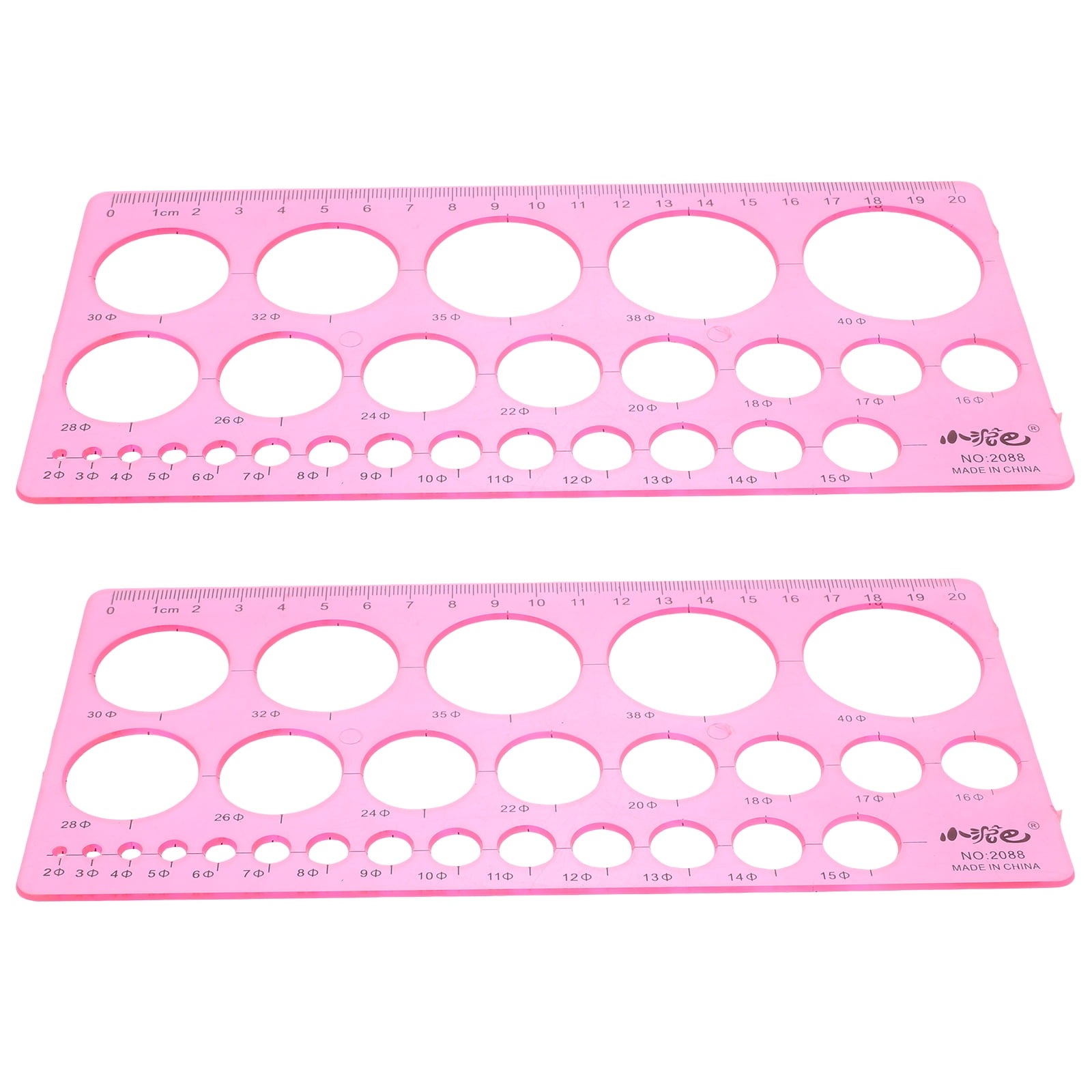 2 Pcs Fruit Tool Cherry Measurer Cherry Diameter Gauge Citrus Diameter ...