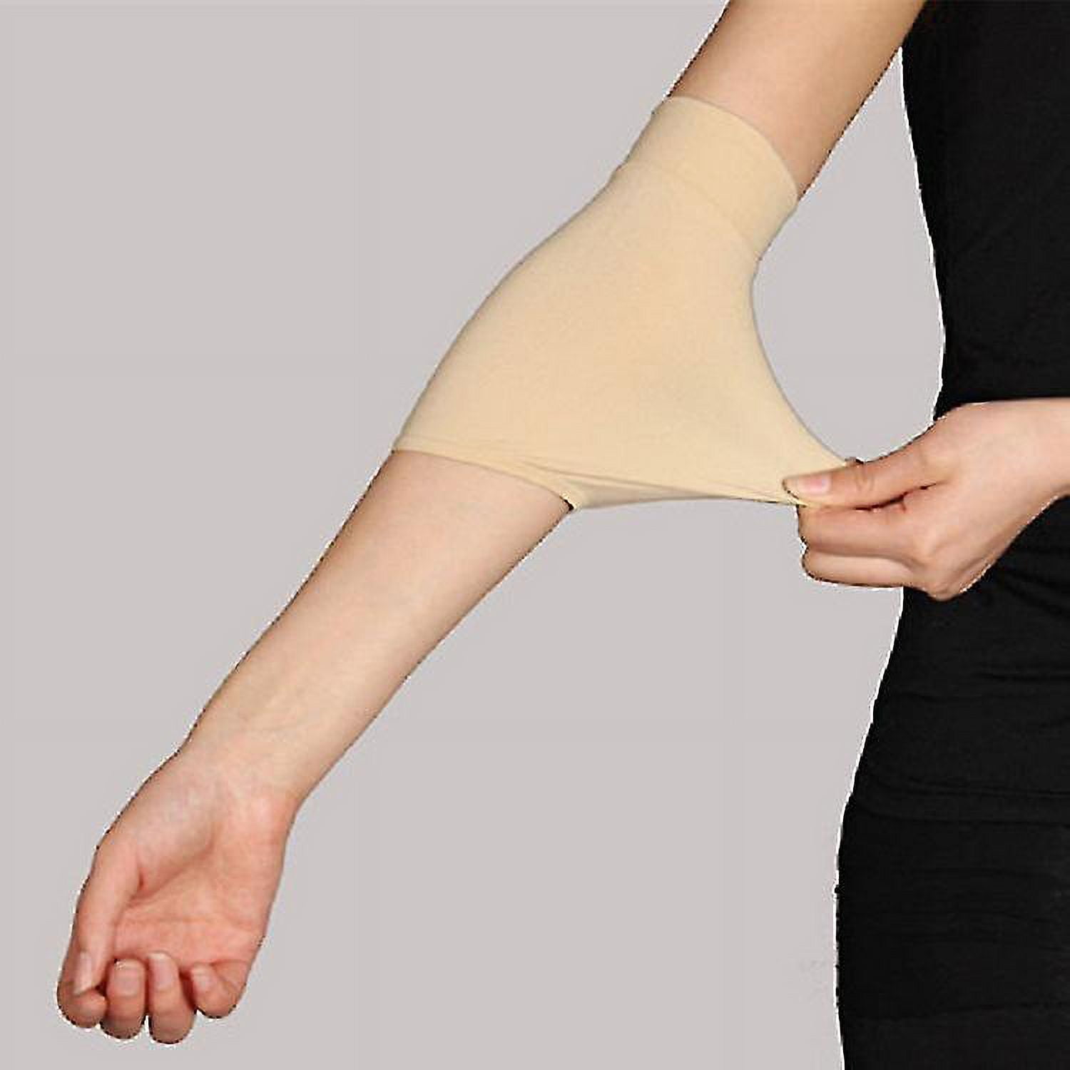 2 Pcs Full Forearm Tattoo Cover Up Band Compression Sleeves Sun ...