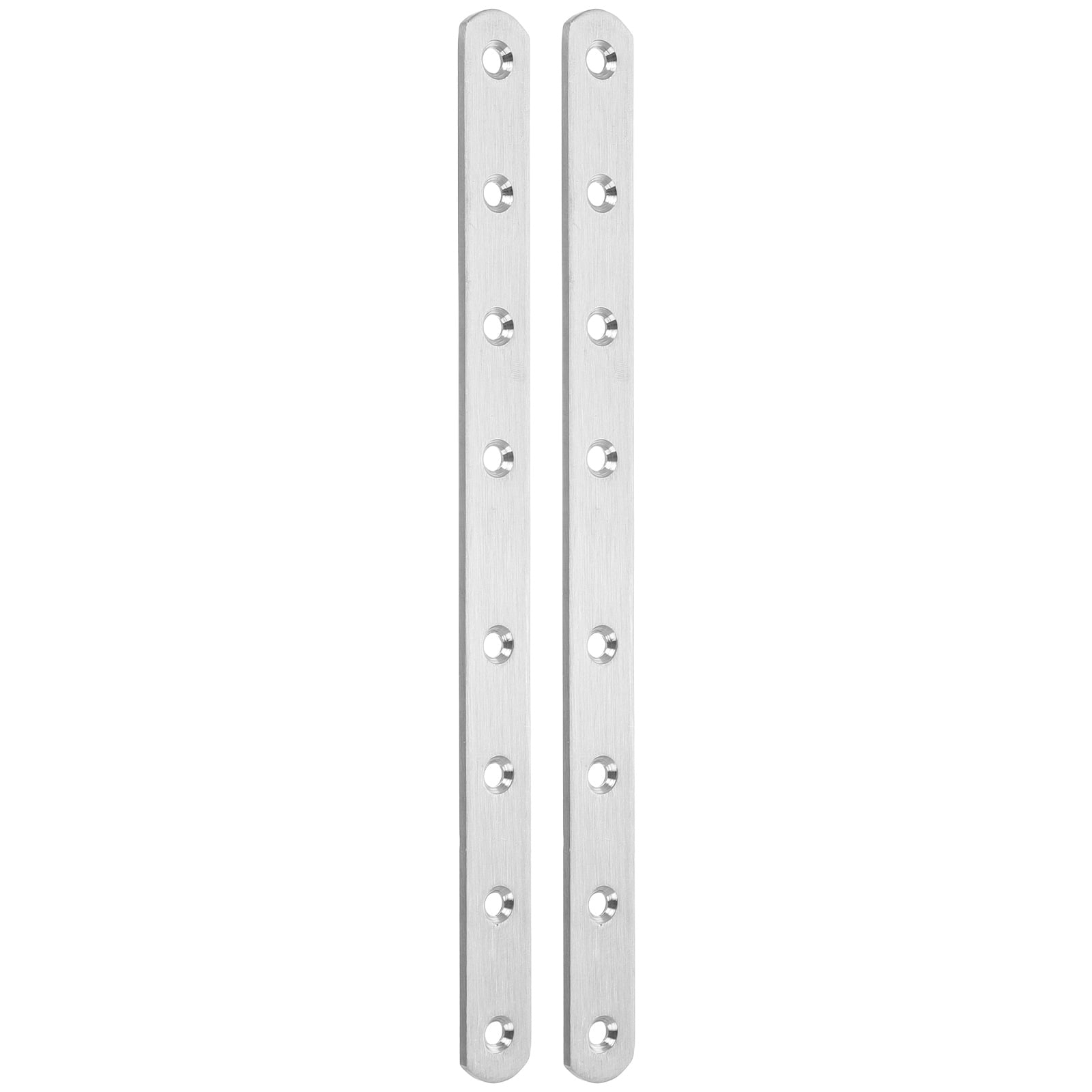 2 Pcs Furniture Connector Metal Mounting Bracket Flat Plate Flat Steel ...