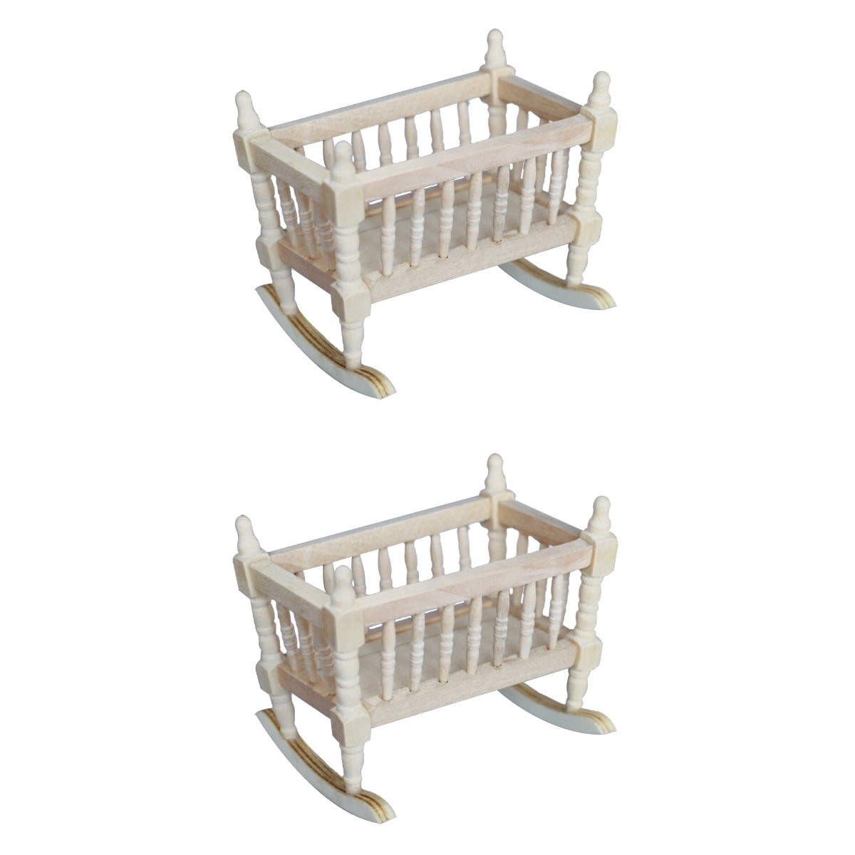 FUEENIRVA Cradle Model Mini House Furniture for Home 2Set - Walmart.com