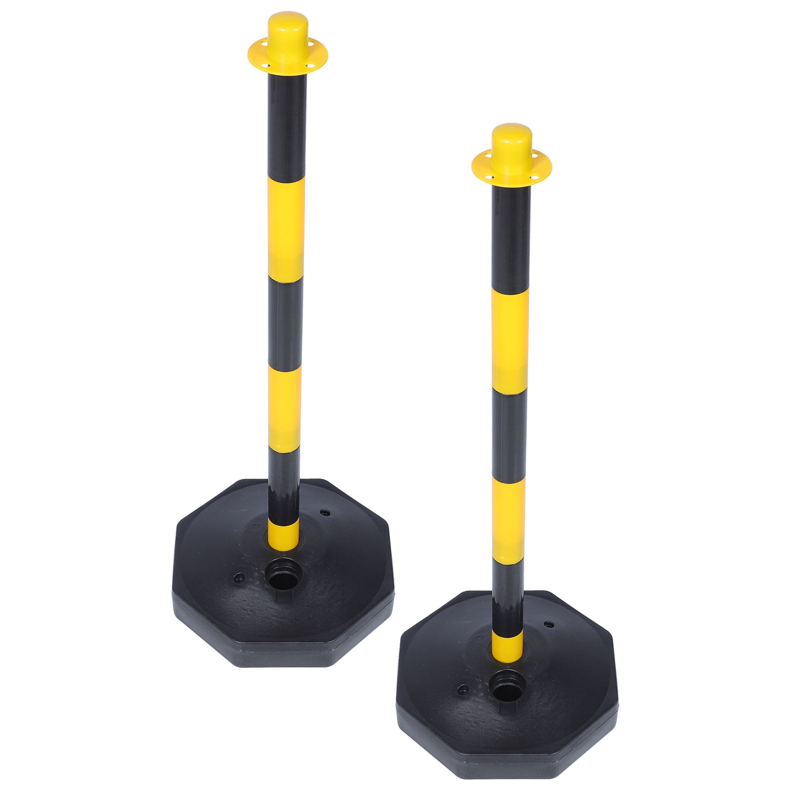 2 Pcs Garage Parking Warning Column Poles to Block off Area Safety ...