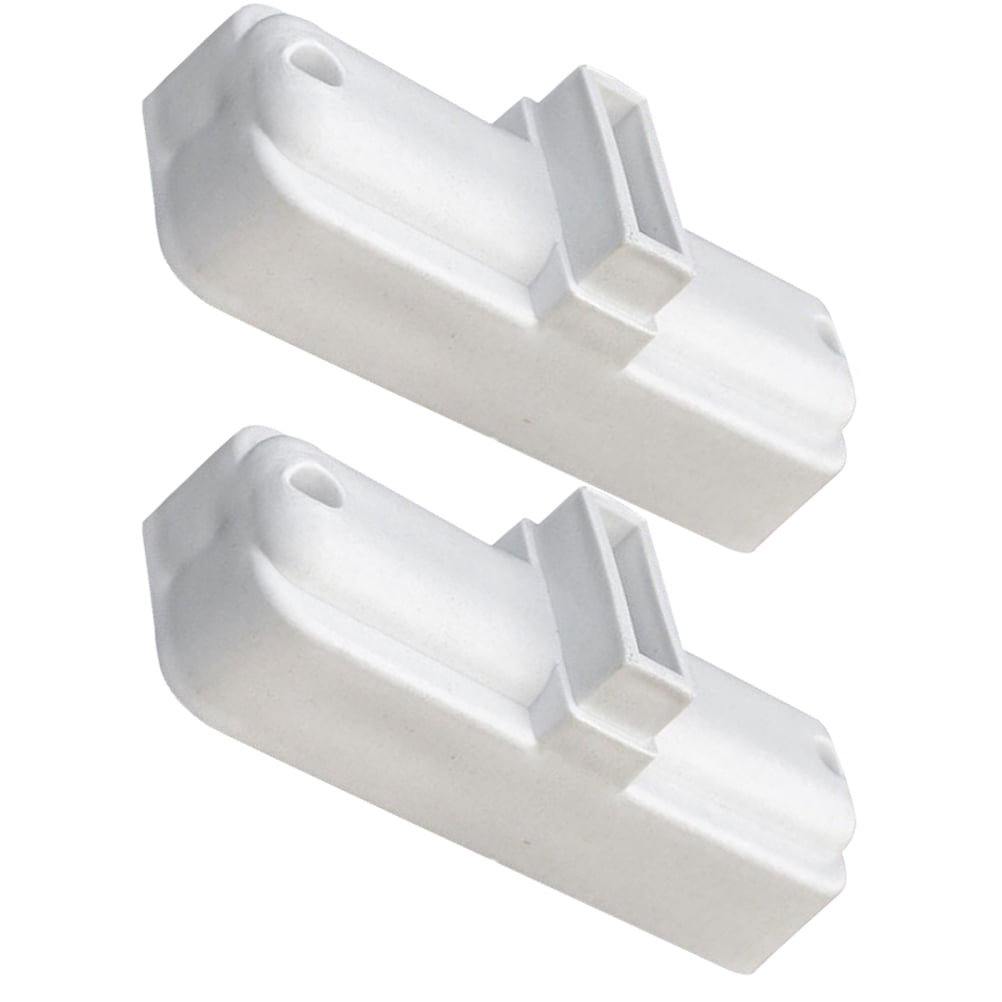 2 Pcs Garden Fence Base Picket Supplies Small Border Plastic Parts ...