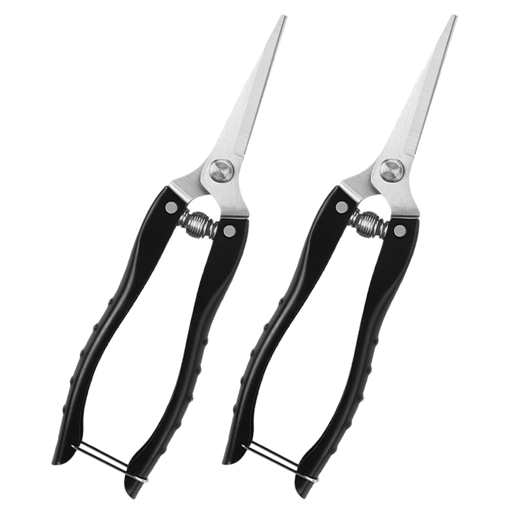2 Pcs Garden Pruning Shears Tools Pruners Scissors Gardening Plant ...