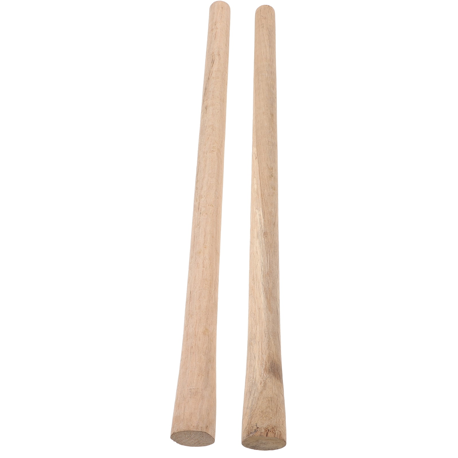 2 Pcs Garden Tool Handles Replacement Professional Solid Wood Fittings ...