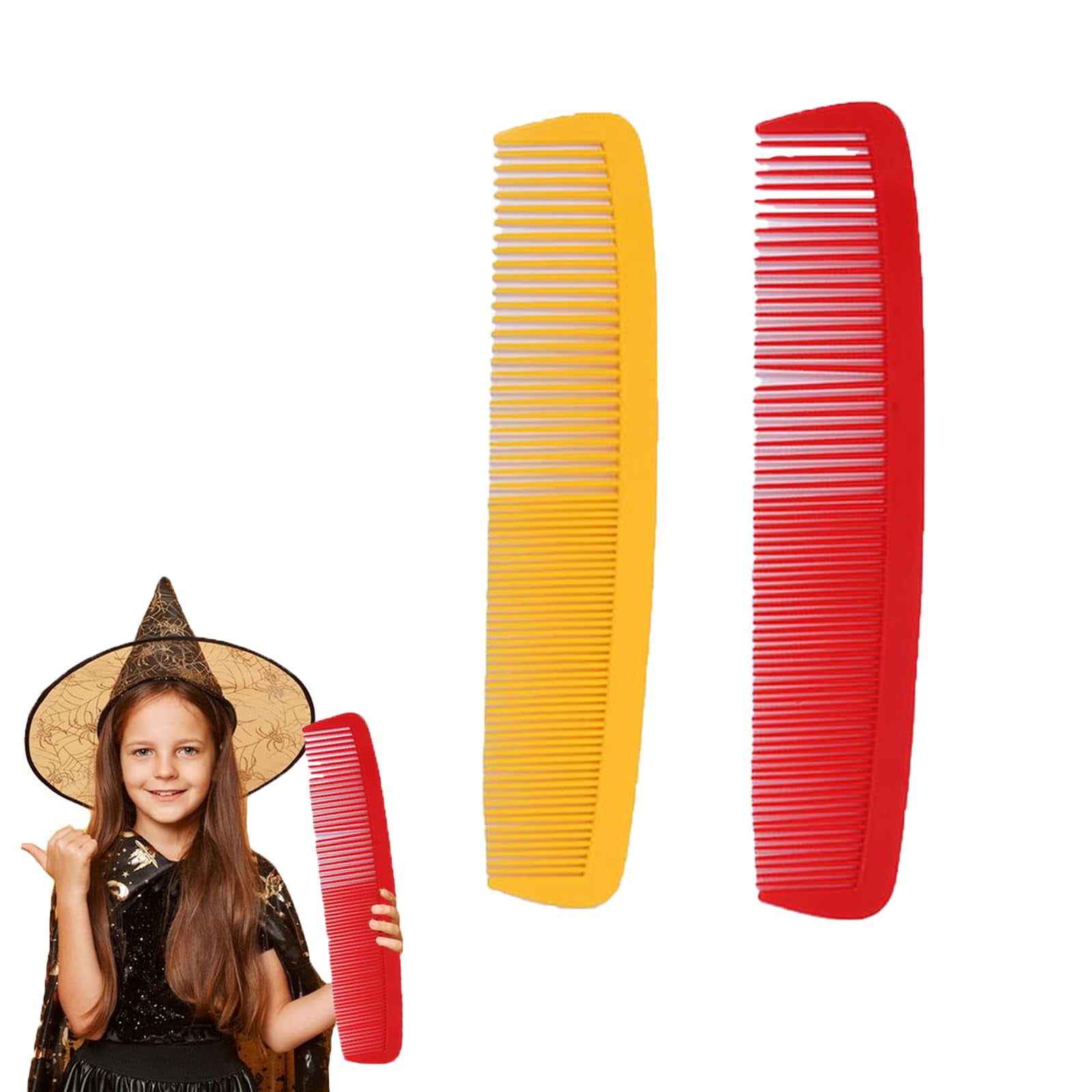 2 Pcs Giant Comb Prank Giant Comb Prop, Party Carnival Giant Wide Comb ...