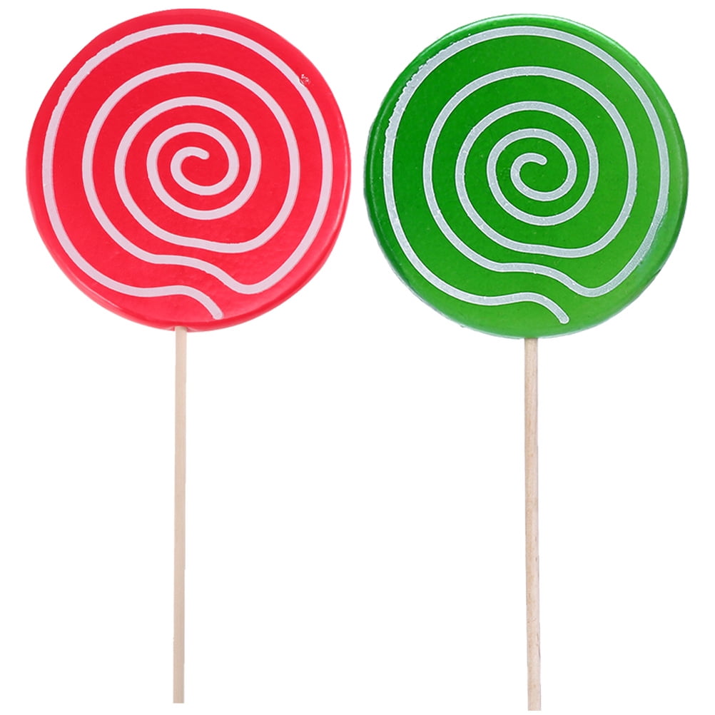 2 Pcs Giant Prop Party Birthday Decoration Lollipop Prop Child ...