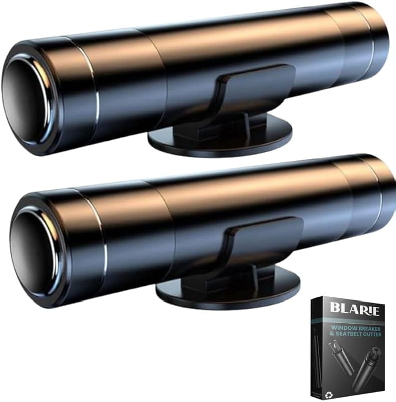 2 Pcs Glass Breaker and Seatbelt Cutter Window Breaker Escape Car ...